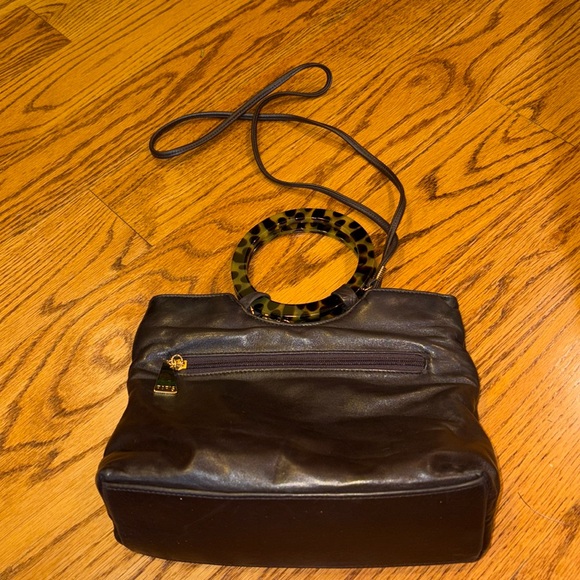 Paris Handbags | Bags | Paris Handbags Womans Brown Leather Bag | Poshmark
